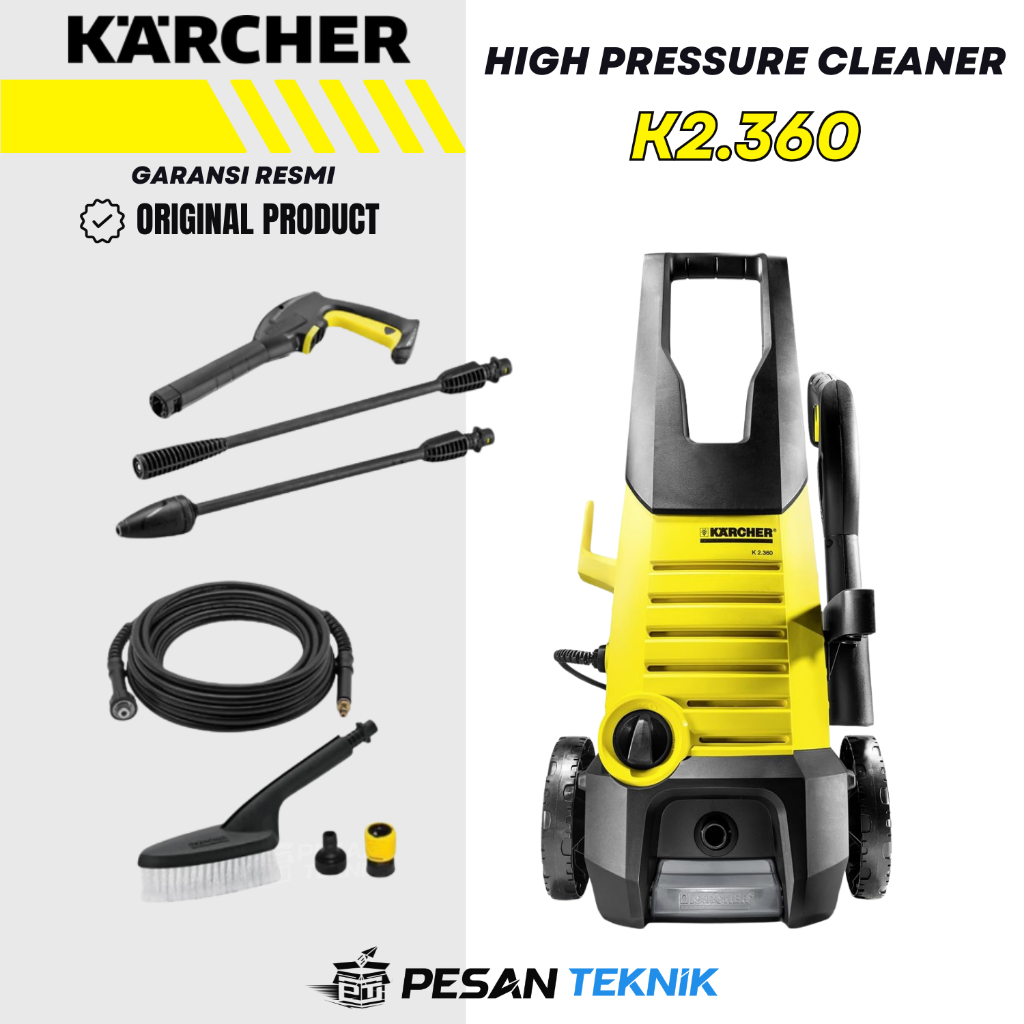 Jual Jet cleaner Karcher K 2.360 Mesin Cuci Steam 1400watt Mobil Motor ...