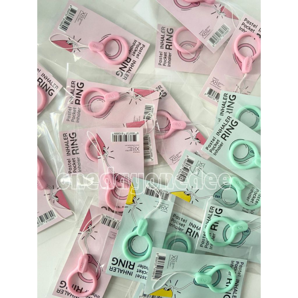 Jual [READY STOCK] PASTEL INHALER RING | PASTEL INHALER THAILAND ...
