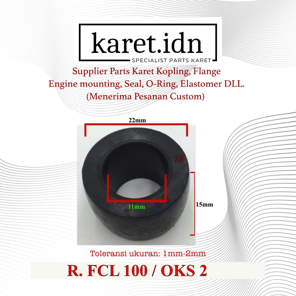 Jual KARET KOPLING FCL 100 NBK / FCL 112 / FCL F2 RUBBER COUPLING FCL F2 OKS 2 NBK #2 | Shopee ...