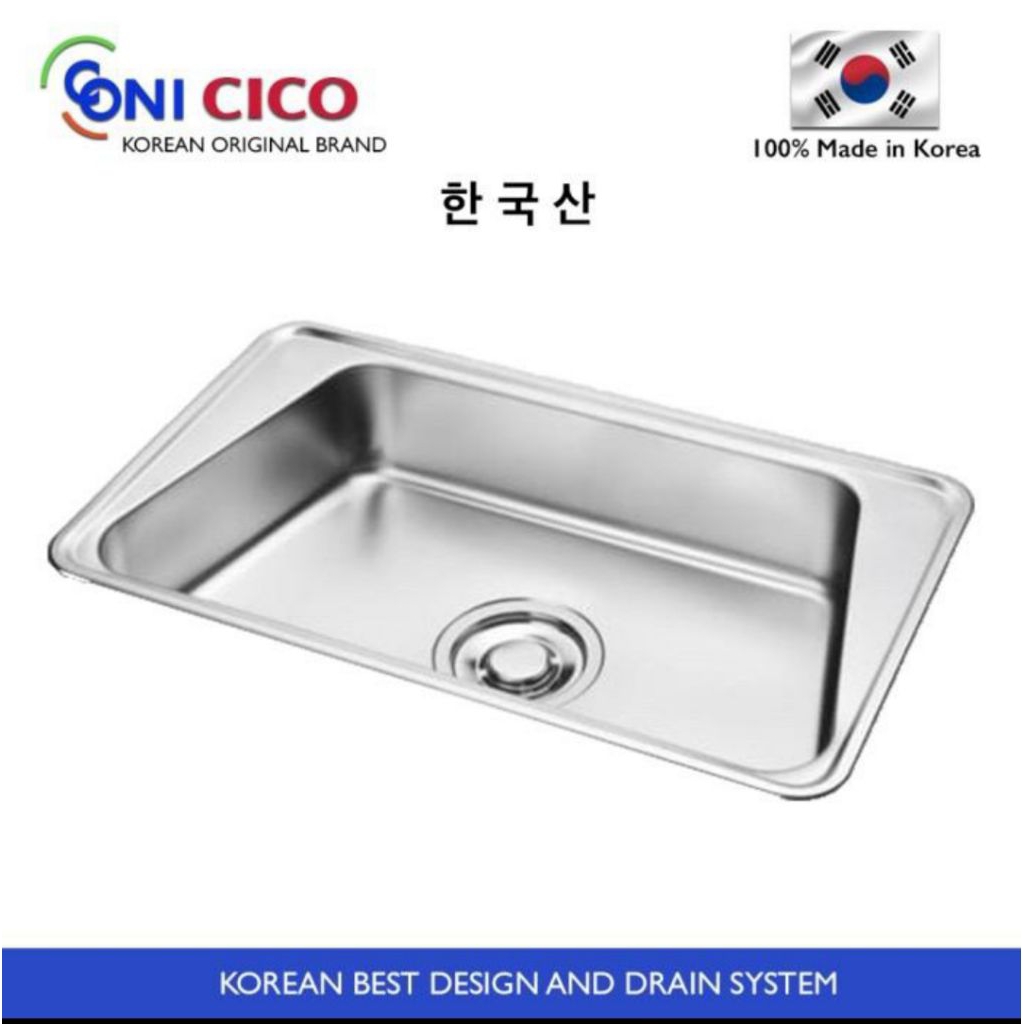 Jual Coni Cico Zumba Stainles Steel sink only | Shopee Indonesia