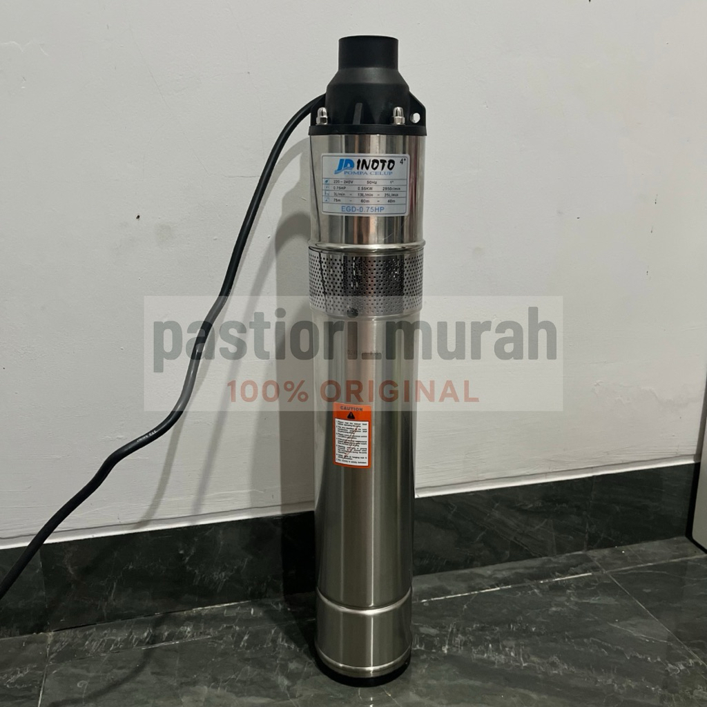 Jual Pompa Submersible Sible ulir sc Inoto egd 4in 4" 4dim 4 dim Pompa ...