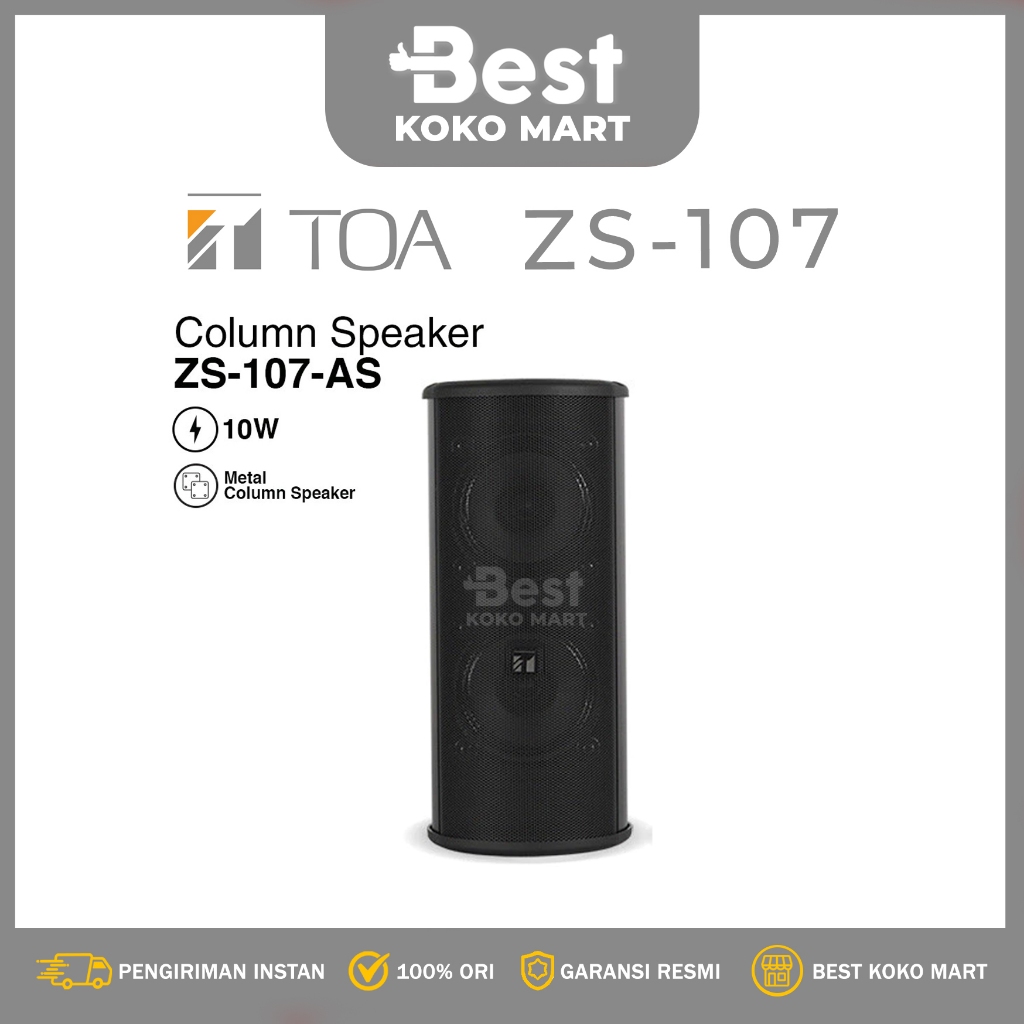 Jual TOA PCS ZS-107 AS Metal Column Speaker 10 W | Shopee Indonesia
