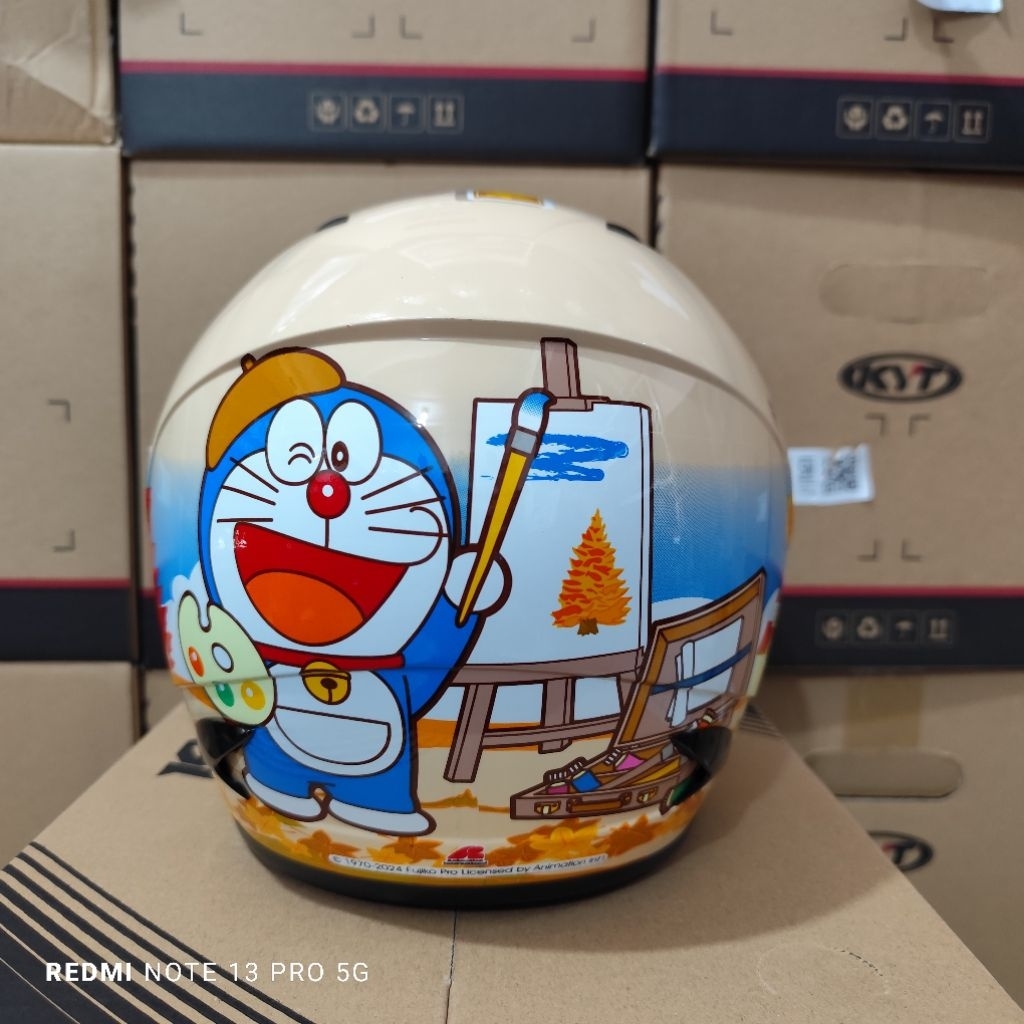 Jual Helm MDS Anak Junior Doraemon Original | Helm Anak | Helm Half ...