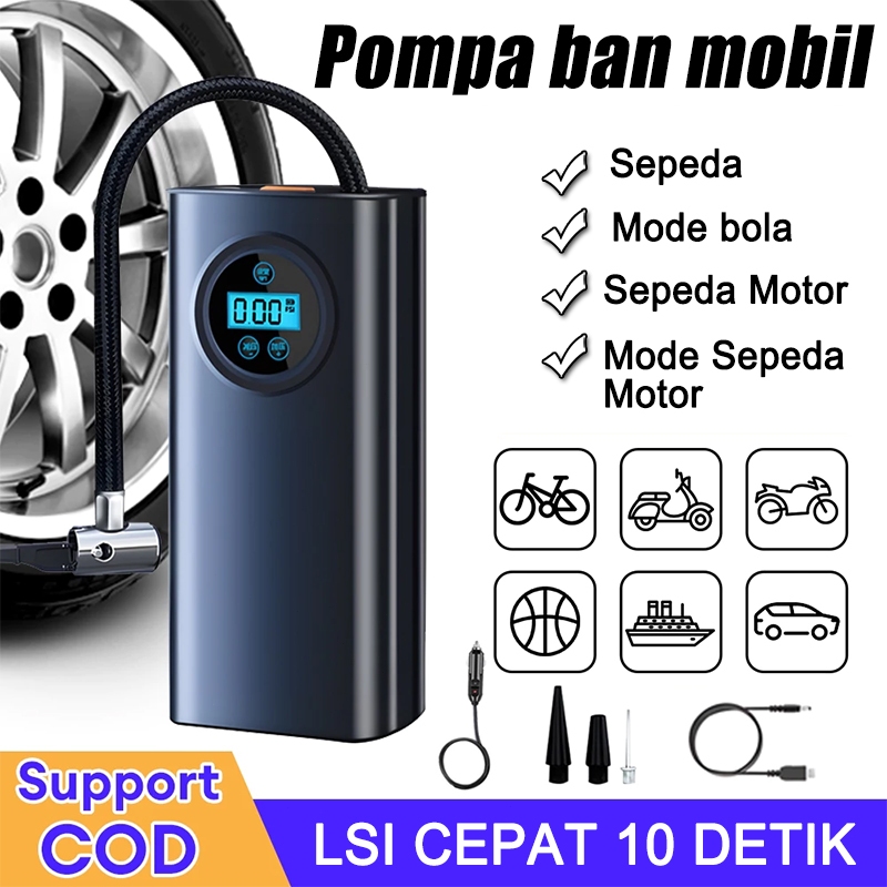 Jual Pompa Ban Mobil Eletrik Pompa Ban Mobil dan Motor Listrik Portabel ...