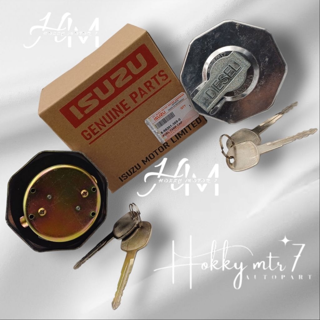 Jual FUEL TANK CAP - TUTUP TANGKI TENGKI ( BESI ) ISUZU GIGA / NMR71 8 ...