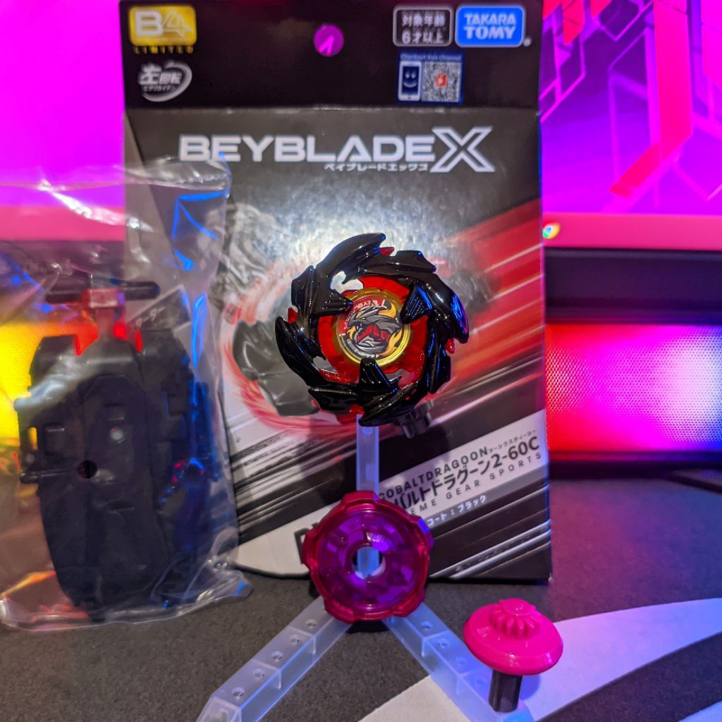 Jual Beyblade X Combo Meta Black Cobalt Dragoon TakaraTomy | Shopee ...