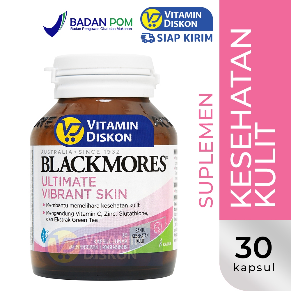 Jual BLACKMORES ULTIMATE VIBRANT SKIN 30 TAB | Suplemen Kesehatan Kulit ...