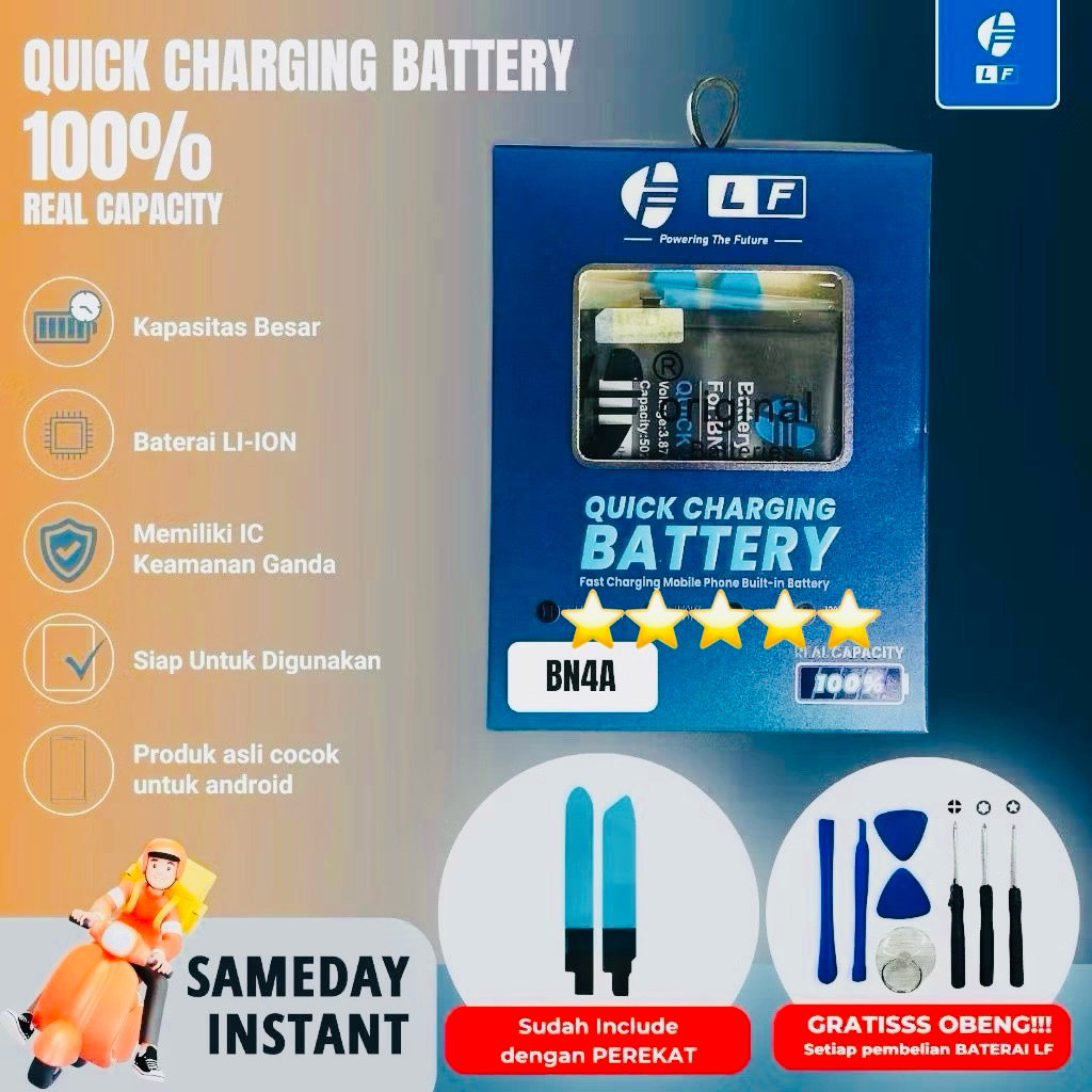 Jual Baterai Xiaomi Redmi Note 7 BN4A ( LF - Quick Charging Battery ...