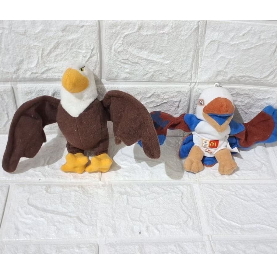 Jual boneka burung elang garuda brand original mcd mcdonalds maskot ...