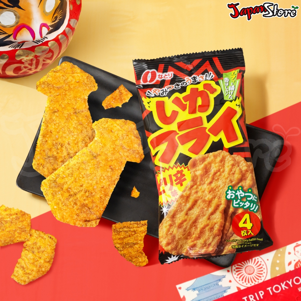 Jual Natori Spicy Ika Fry [Ika Tempura / Squid Tempura] 40g | Shopee ...