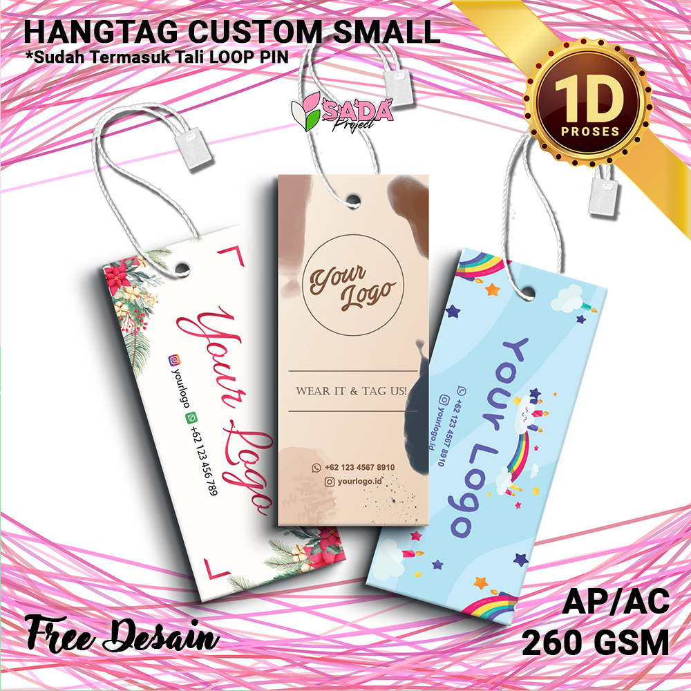 Jual Cetak Hang Tag Desain Sendiri – Free Desain & Free Tali Loopin ...
