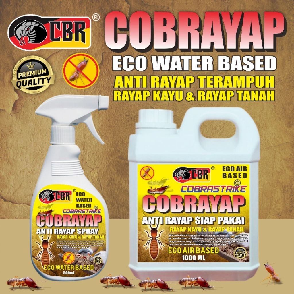 Jual CBR Anti Rayap 500ml 1 Liter Galon / Pembasmi Rayap Serangga ...