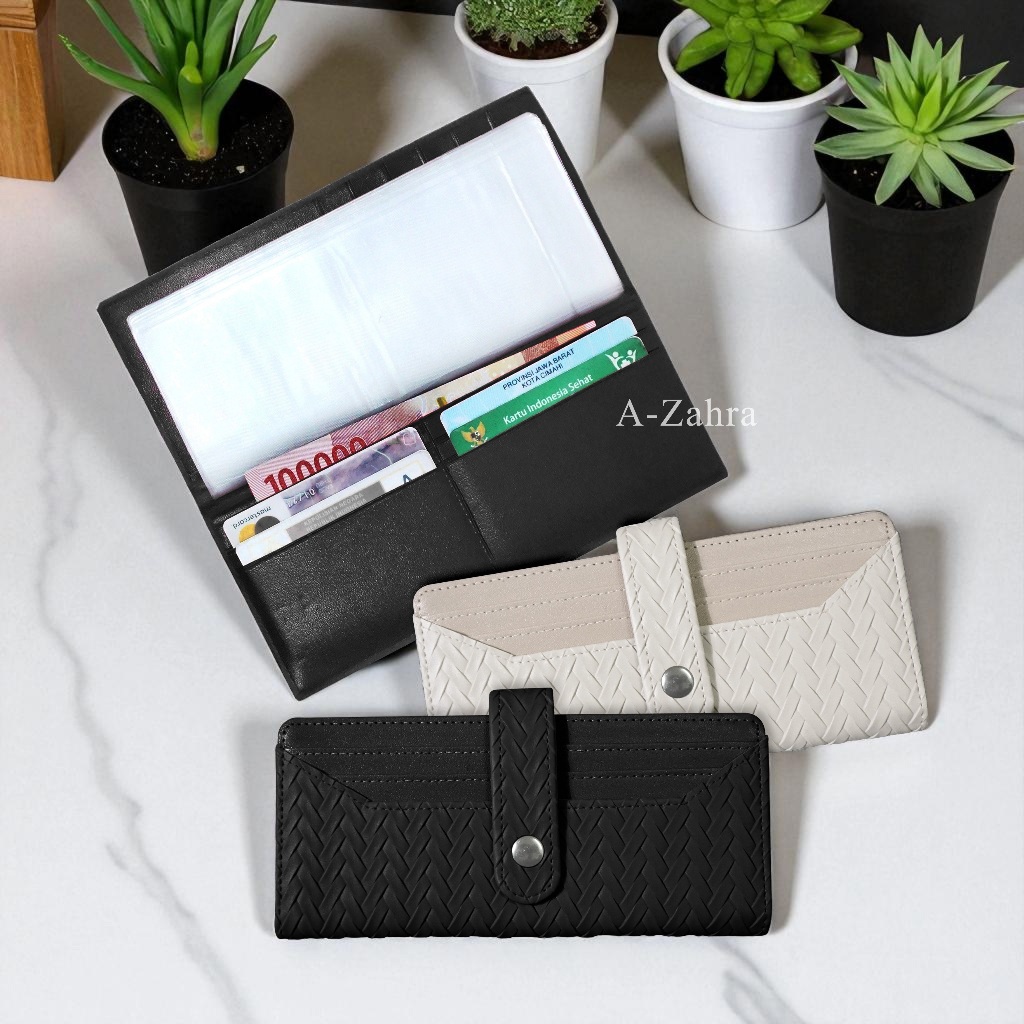 Jual A-ZAHRA 608 DOMPET BUDGETING PANJANG / DOMPET WANITA UANG DAN ...