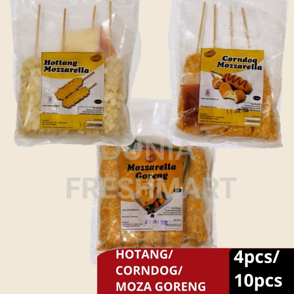 Jual NISOFOOD CORNDOG MOZARELLA /HOTTANG MOZARELLA /MOZARELLA GORENG ...
