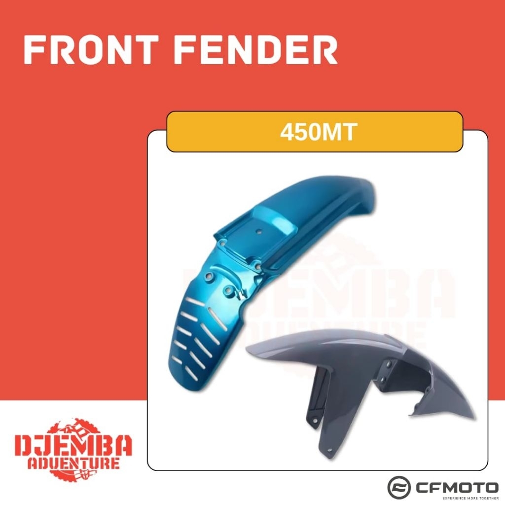 Jual Front Fender Original CFMOTO 450MT Spakbor Depan High & Low Fender ...