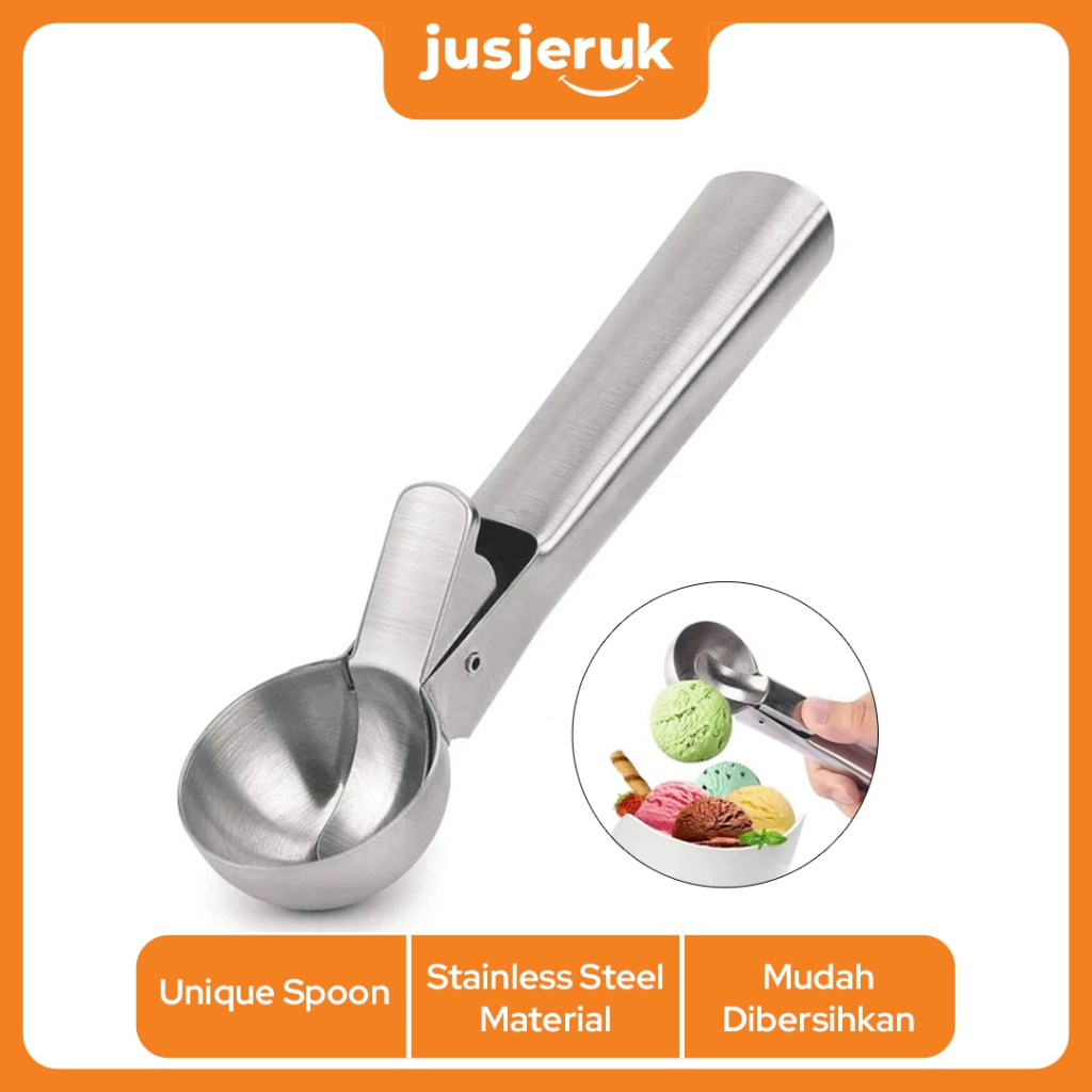 Jual JFactory Scoop Ice Cream Sendok Takar Es Krim Sendok Ice Cream ...