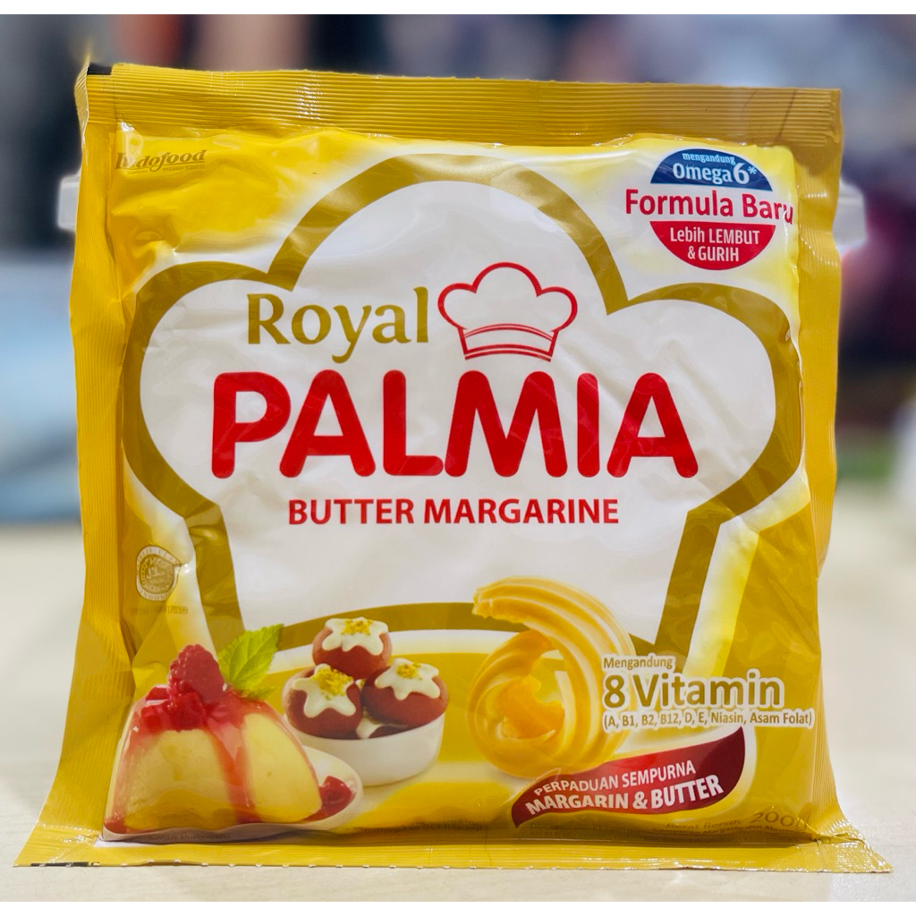 Jual PALMIA Royal Butter Margarine | PALMIA Margarin Serbaguna | 200 ...