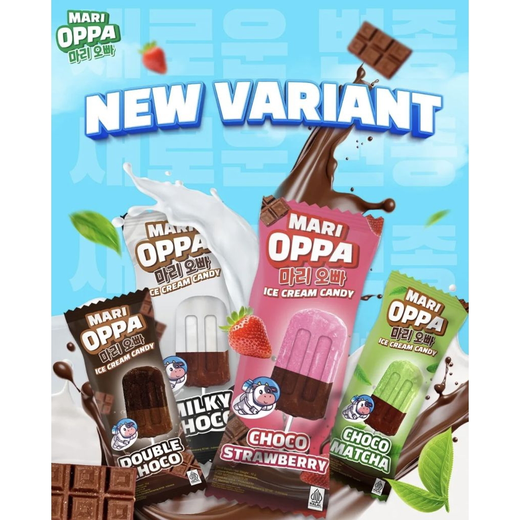 Jual Lolipop Mari Oppa / Permen Lolipop Ice Cream | Shopee Indonesia