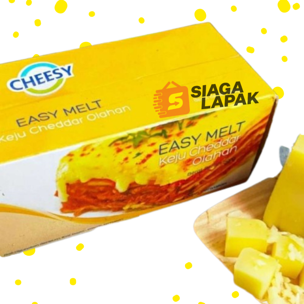 Jual Keju Cheesy Easy Melt 480gr Cheddar Cheese Parut [BELI BANYAK ...