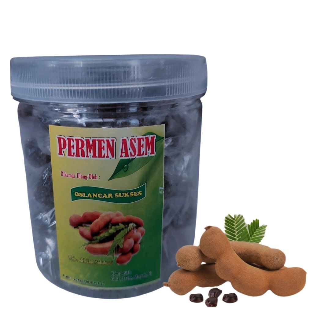Jual Permen Asem Jawa Asli 200gr Toples Khas Sukabumi Seger Fresh Candy ...