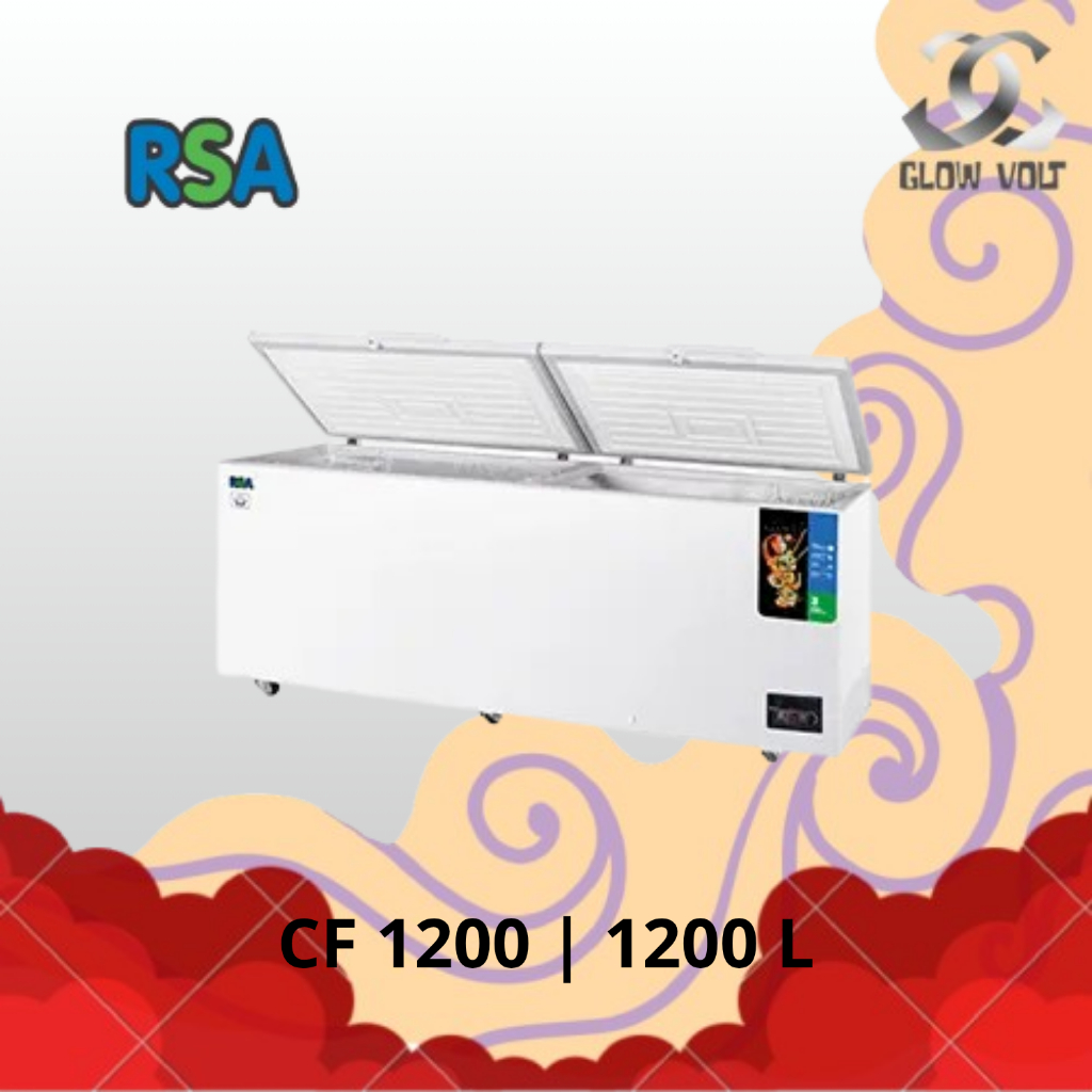 Jual CHEST FREEZER RSA CF 1200 | Freezer Box RSA 1200 Liter | Shopee ...