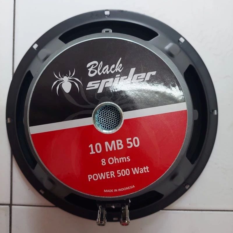 Jual Speaker 10 Inch Black Spider 10 MB50 / Black Spider 10 Inch ...