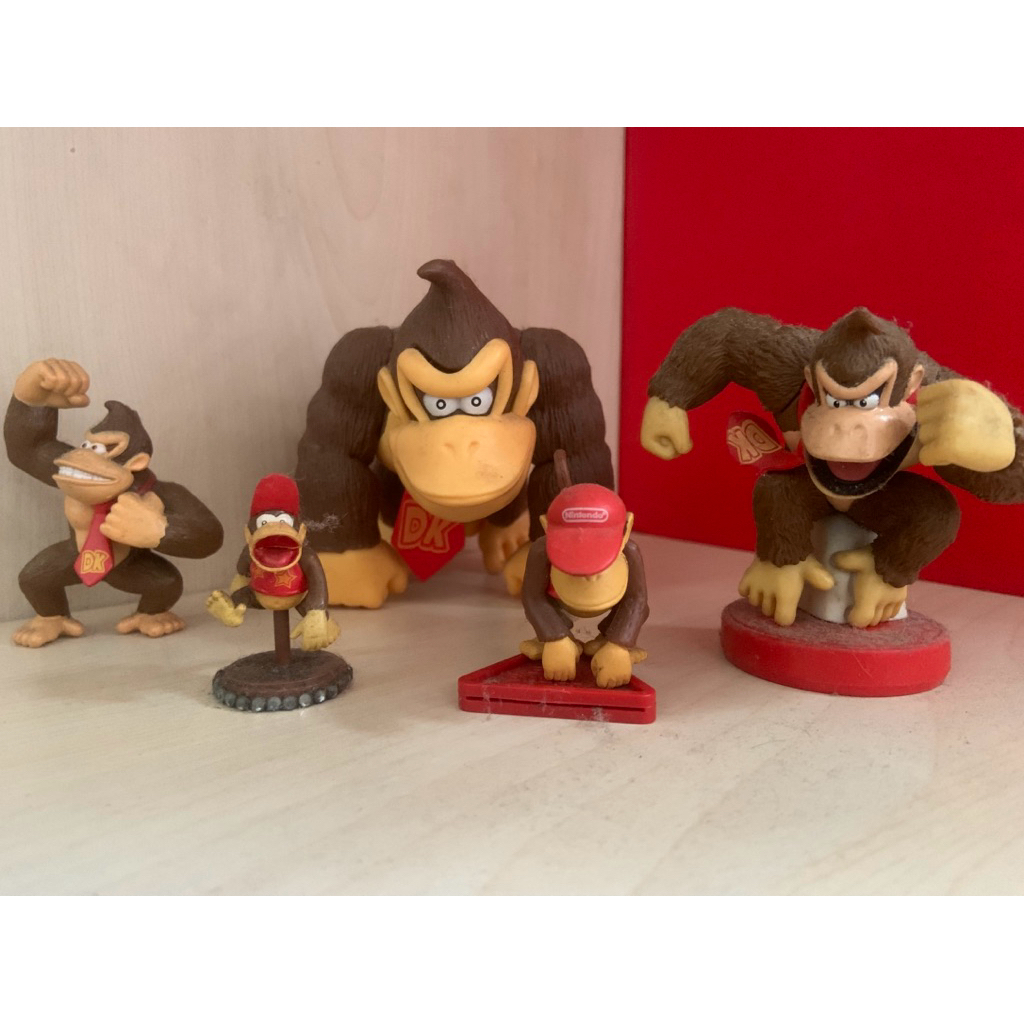 Jual donkey kong and diddy kong figure nintendo | Shopee Indonesia