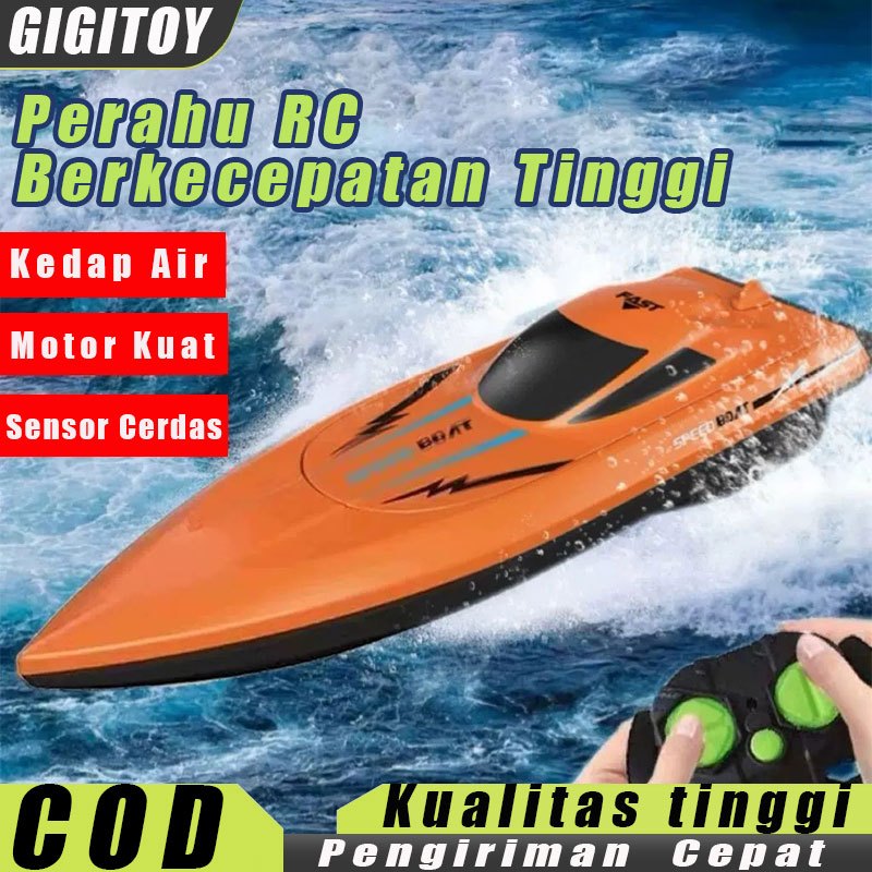Jual GIGITOY 2.4G RC Speed Boat - Perahu Remote Control Outdoor Speed ...