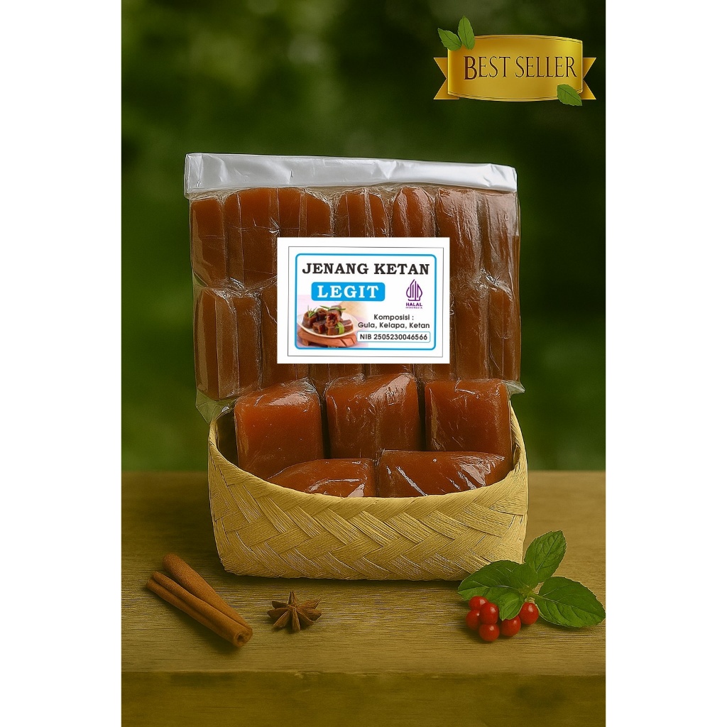 Jual Jenang/Dodol Ketan Wijen Gula Jawa Legit 500gram | Shopee Indonesia