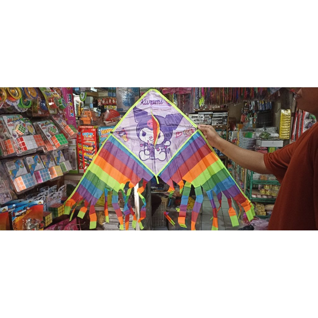 Jual layangan pantai ,layang layang hias bahan parasut | Shopee Indonesia