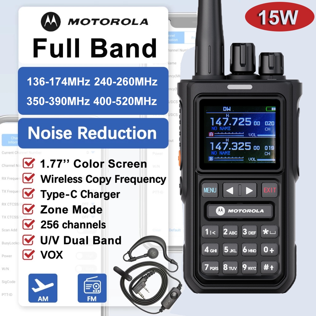 Jual HT MOTOROLA HX-8100 Walkie Talkie Two Way Radio Transceiver 256 ...