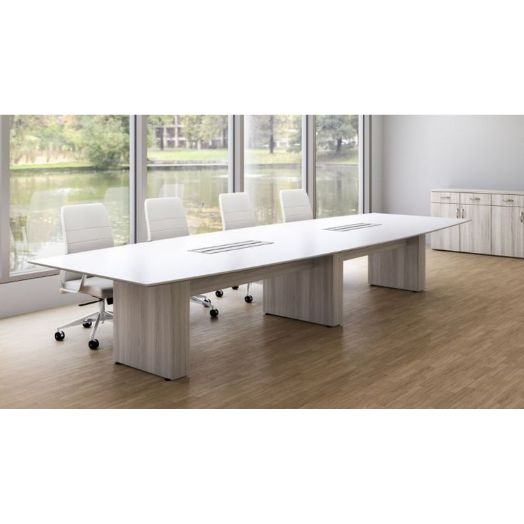 Jual meja meeting kantor HPL / meja kerja / meja 240 x 120 x 75 ...