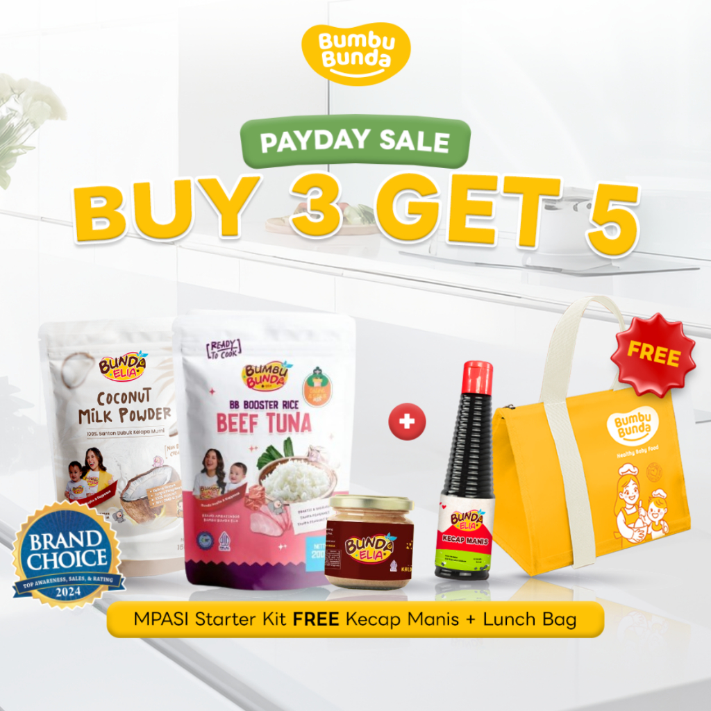 Jual [BUY 3 GET 5] Bumbu Bunda Elia Bundling MPASI Starter Kit [BB Rice ...