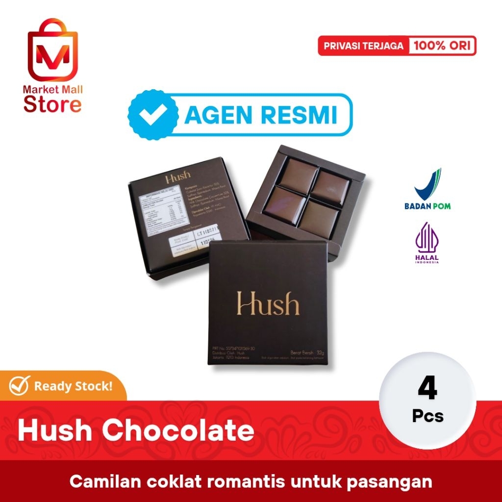 Jual Coklat Hush Chocolate For Couple Untuk Pria dan Wanita | Coklat ...