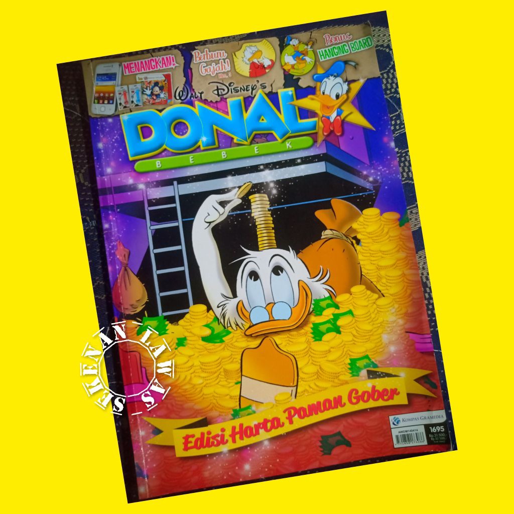Jual Komik Donald Bebek Th.2014 - Edisi Khusus Harta Paman Gober (Bagus ...