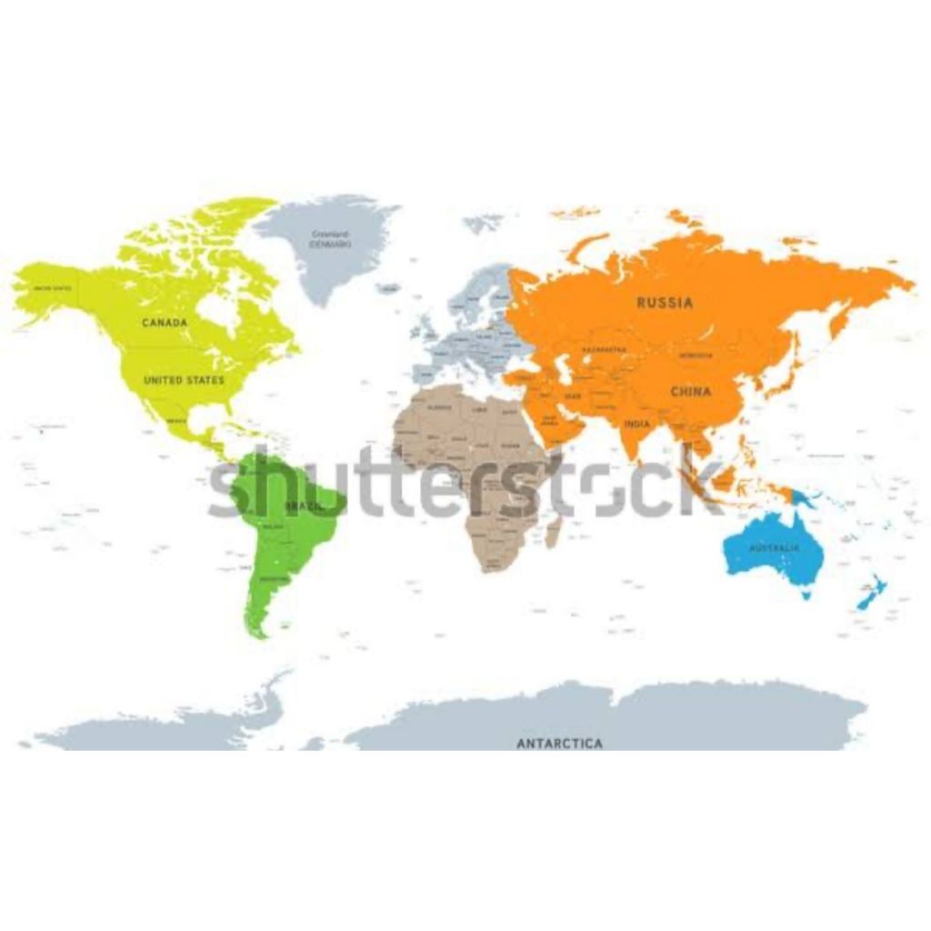 Jual world map peta dunia pajangan dinding peta indonesia edukasi peta ...
