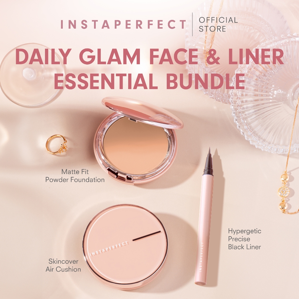Jual Instaperfect Daily Glam Face & Liner Essentials Bundle (Cushion ...