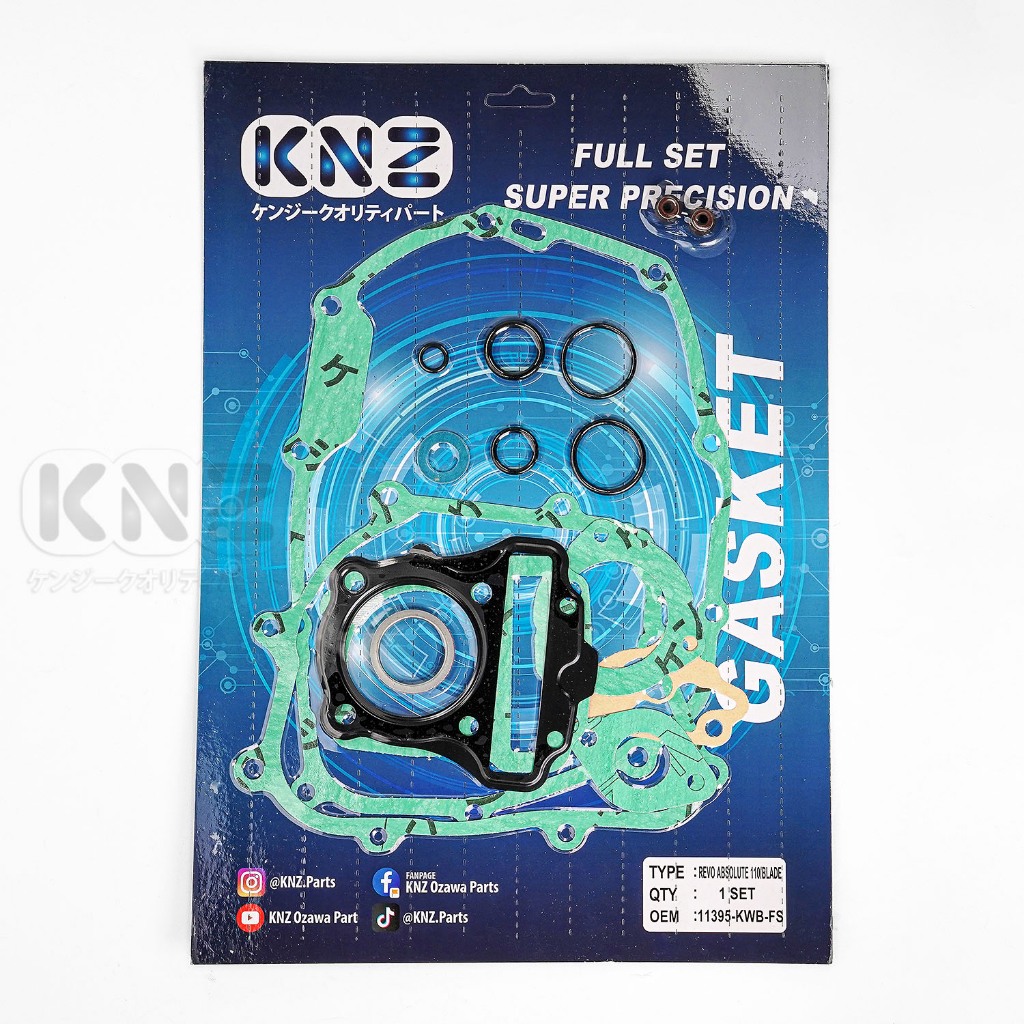 Jual GASKET FULL SET REVO ABSOLUTE / BLADE PAKING FULL SET KNZ | Shopee Indonesia