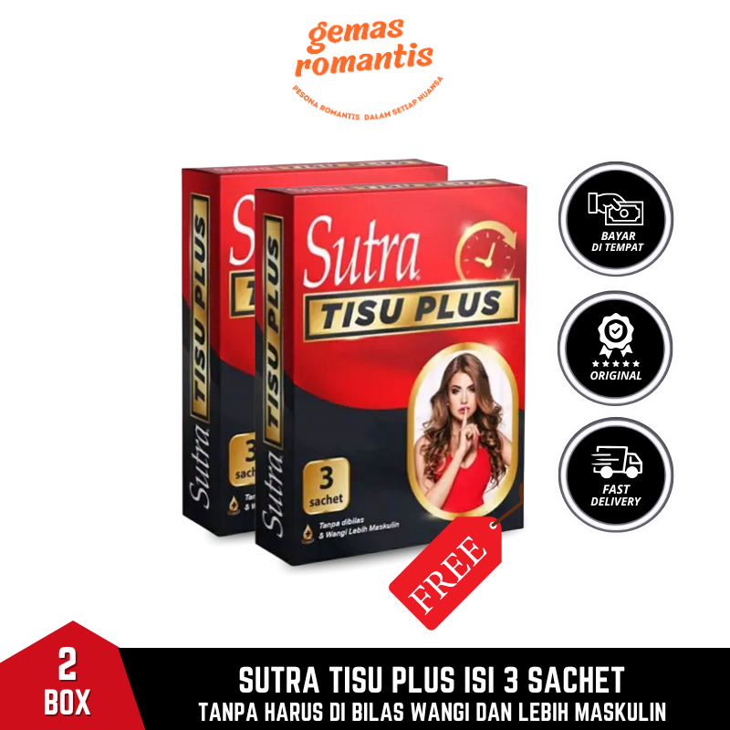 Jual Sutra Tisu Plus x 2 isi 6 Sachet - Tissue Magic Tanpa Dibilas ...