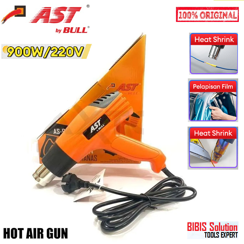 Jual BULL AST Mesin Pemanas Electric Hot Gun 900w Hot Air Gun Blower ...