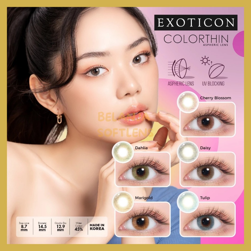 Jual SOFTLENS X2 COLORTHIN NORMAL & MINUS (-0.50 SD -6.00) MADE IN ...