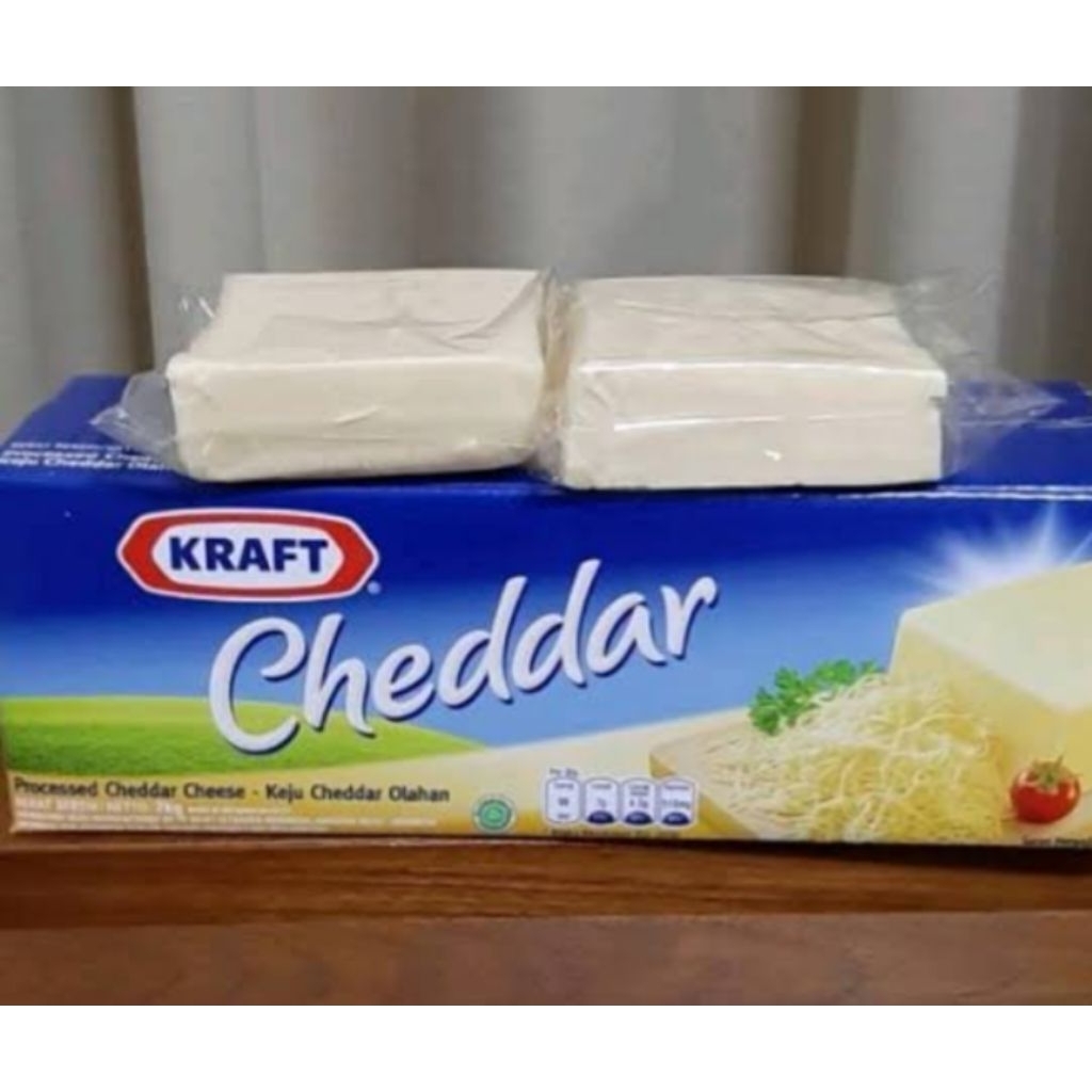 Jual keju cheddar kraft repack 210gr | Shopee Indonesia