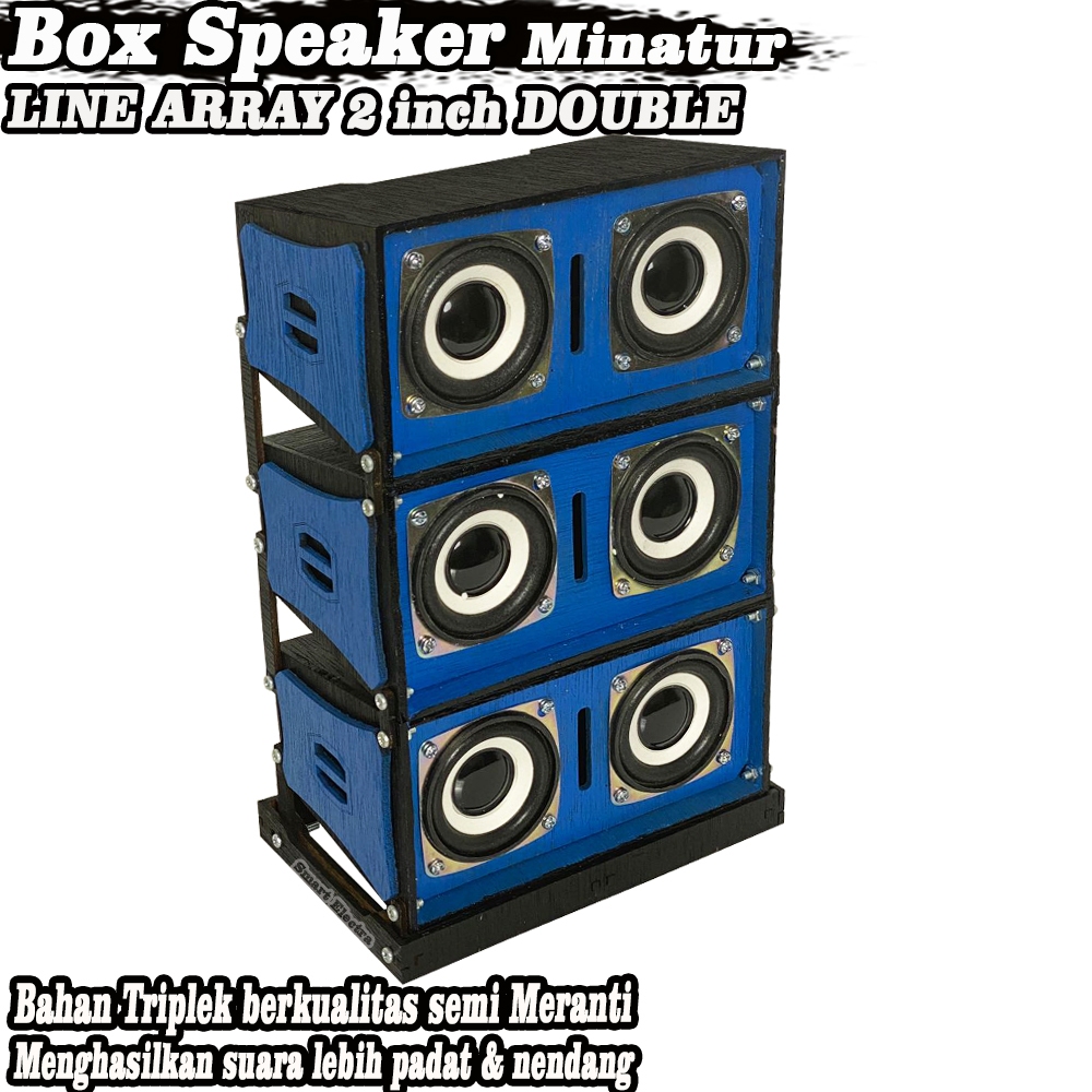 Jual Box Speaker Mniatur Line Array 2 Inch | Shopee Indonesia