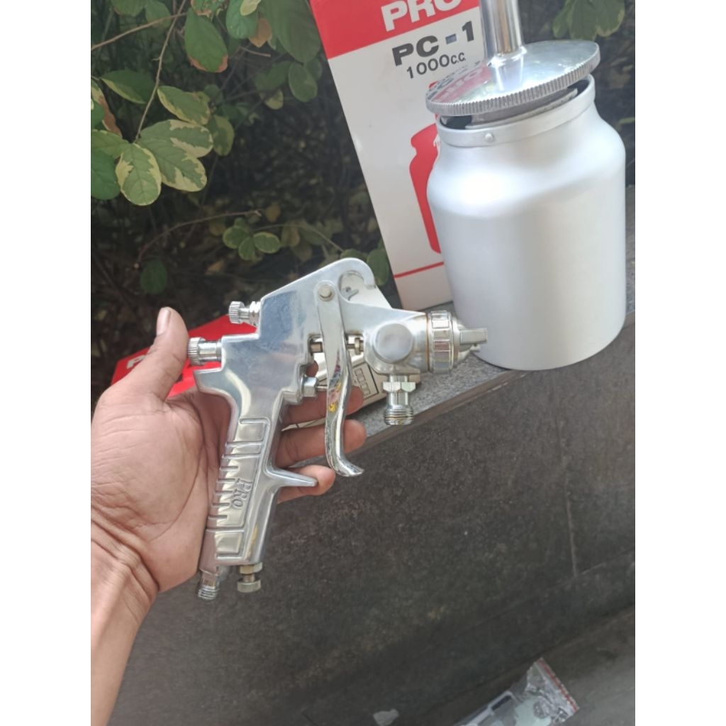 Jual PRO Spray Gun Original Spray Gun Tabung Bawah W-77 PC1 2.0 mm ...