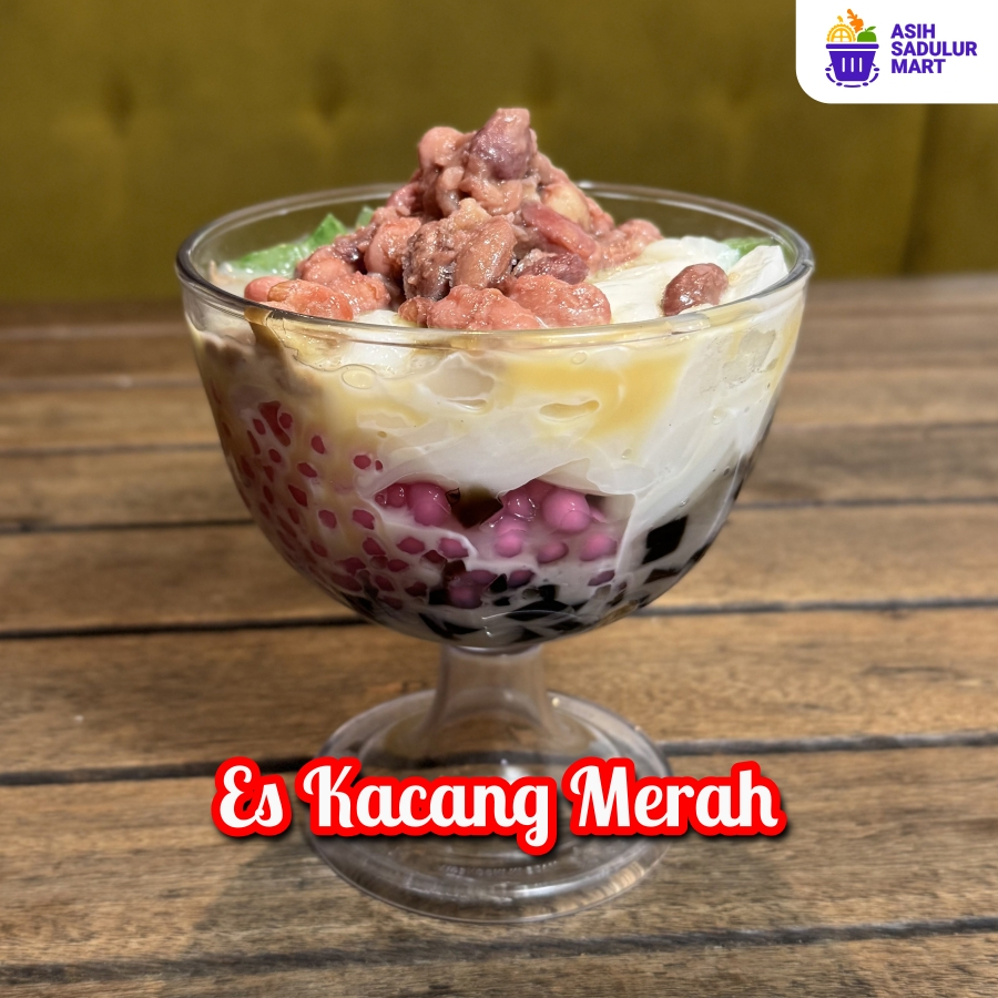 Jual Es Kacang Merah 1 Cup - Minuman Segar Asih Sadulur Mart | Bandung ...