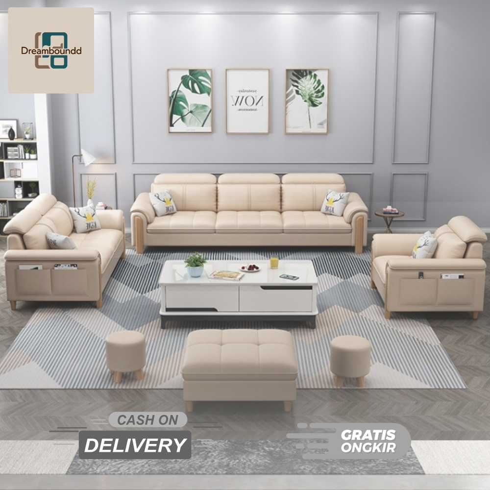 Jual Sofa Minimalis Modern - Sofa 321 - Sofa 3 Seater - Sofa Ruang Tamu ...