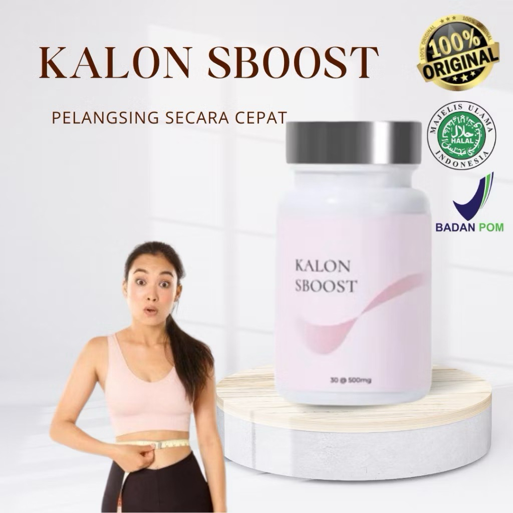 Jual Kalon Sboost Premium Kapsul Pelangsing Badan Pembakar Lemak Dan ...