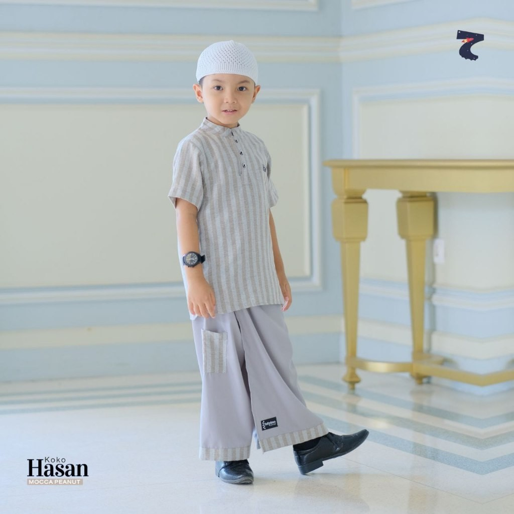 Jual CUTEKIDS - Sarcel Baju Koko Setelan Set Sarkoci Bawahan Celana ...