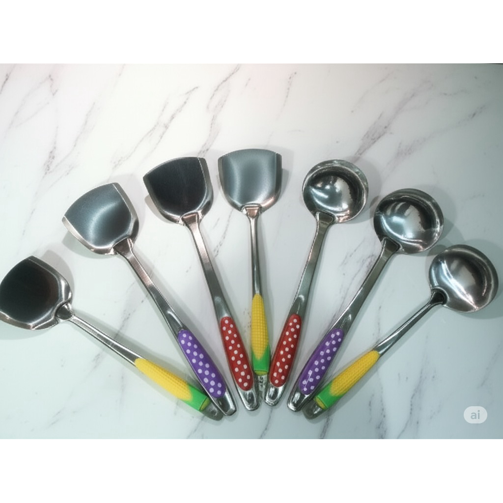 Jual SOTEL/SOTIL/EROS/Centong Stainless Steel Tebal Berkualitas GAGANG ...