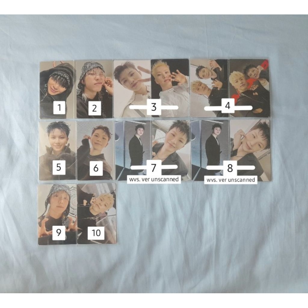 Jual seventeen hoshi woozi hxw beam photocard pc album kit kihno weverse x + ver double ...